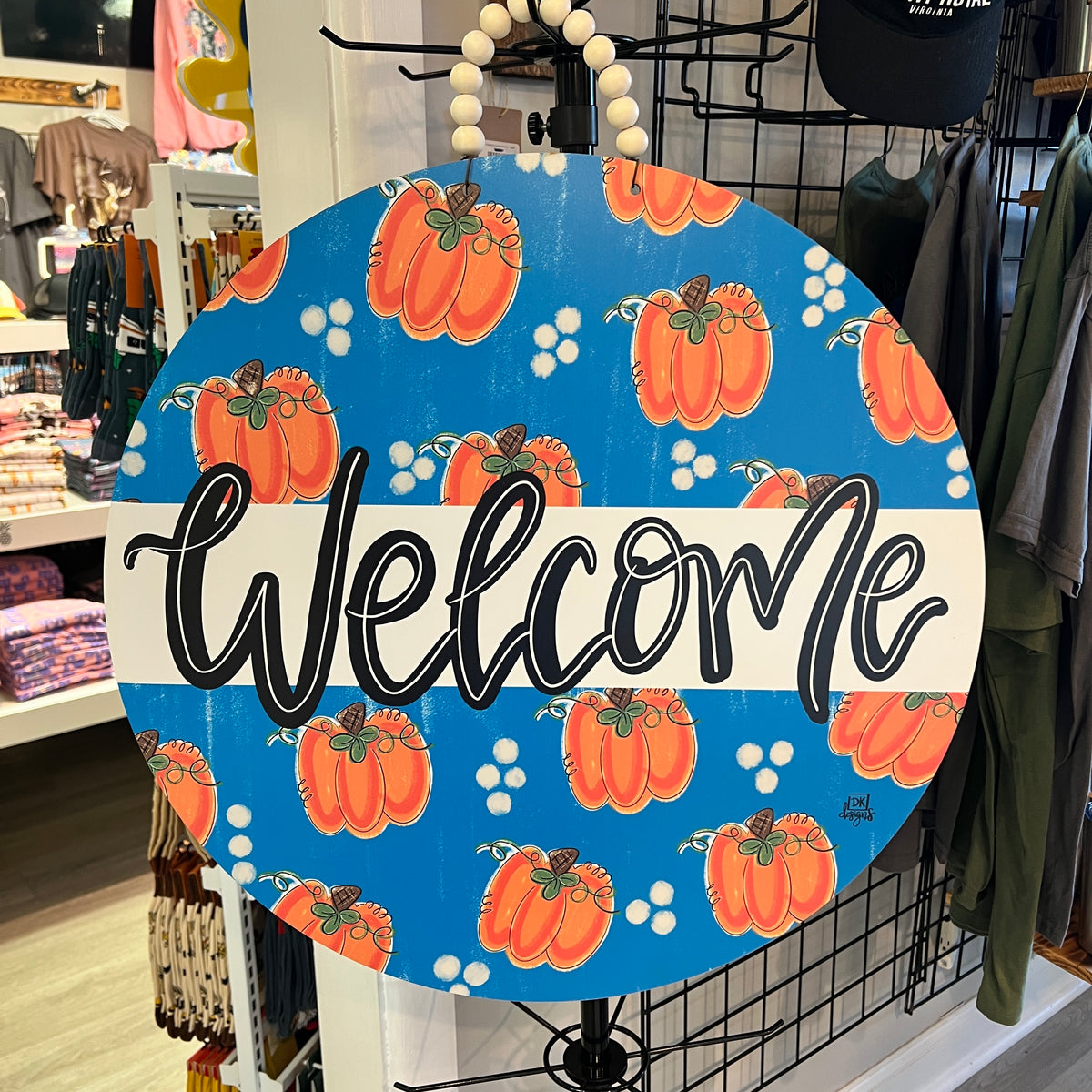 Welcome Pumpkins Door Hangar Sign – Turnmeyers