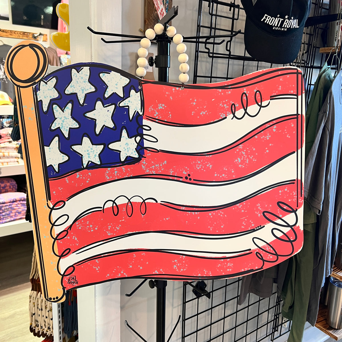USA Flag Door Hangar Sign – Turnmeyers