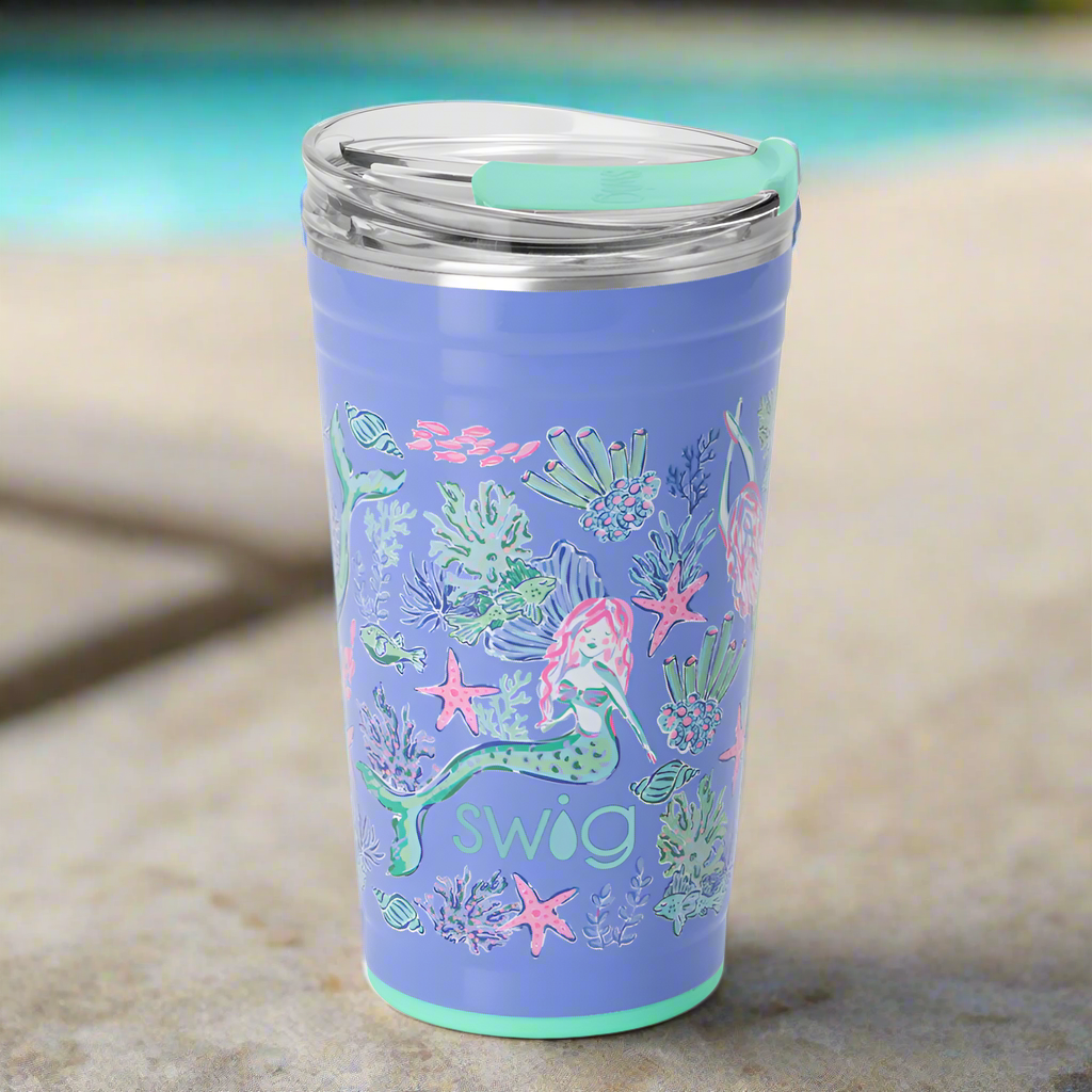 SWIG 24oz Insulated Party Cup: Sip & Stack in Style! - Under The Sea M ...