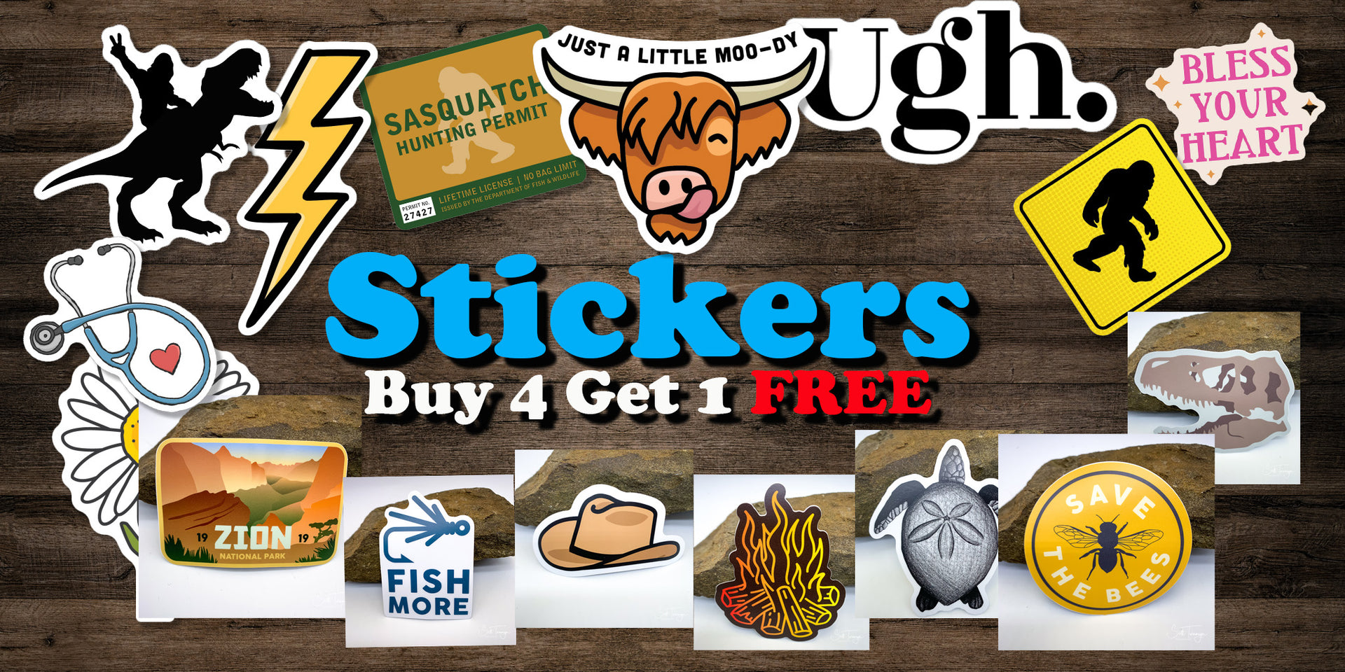 High-Quality Stickers & Decals for Cars, Water Bottles, Laptops, and ...